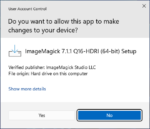 Gimp 101 part 2 – Installation of ImageMagick in Windows. - Andrzej ...