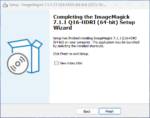 Gimp 101 part 2 – Installation of ImageMagick in Windows. - Andrzej ...